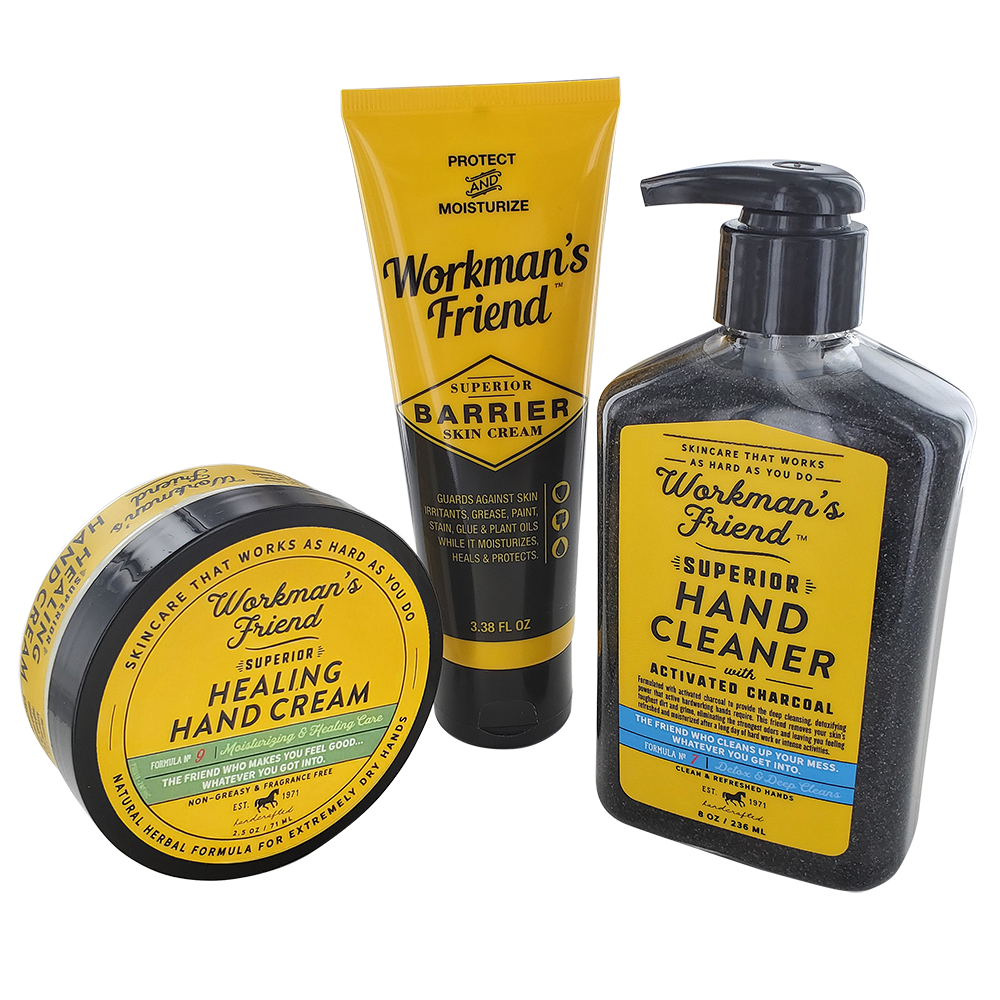 Ultimate Hand Care Bundle- 3.38 oz Barrier Skin Cream, Healing Hand Cr ...